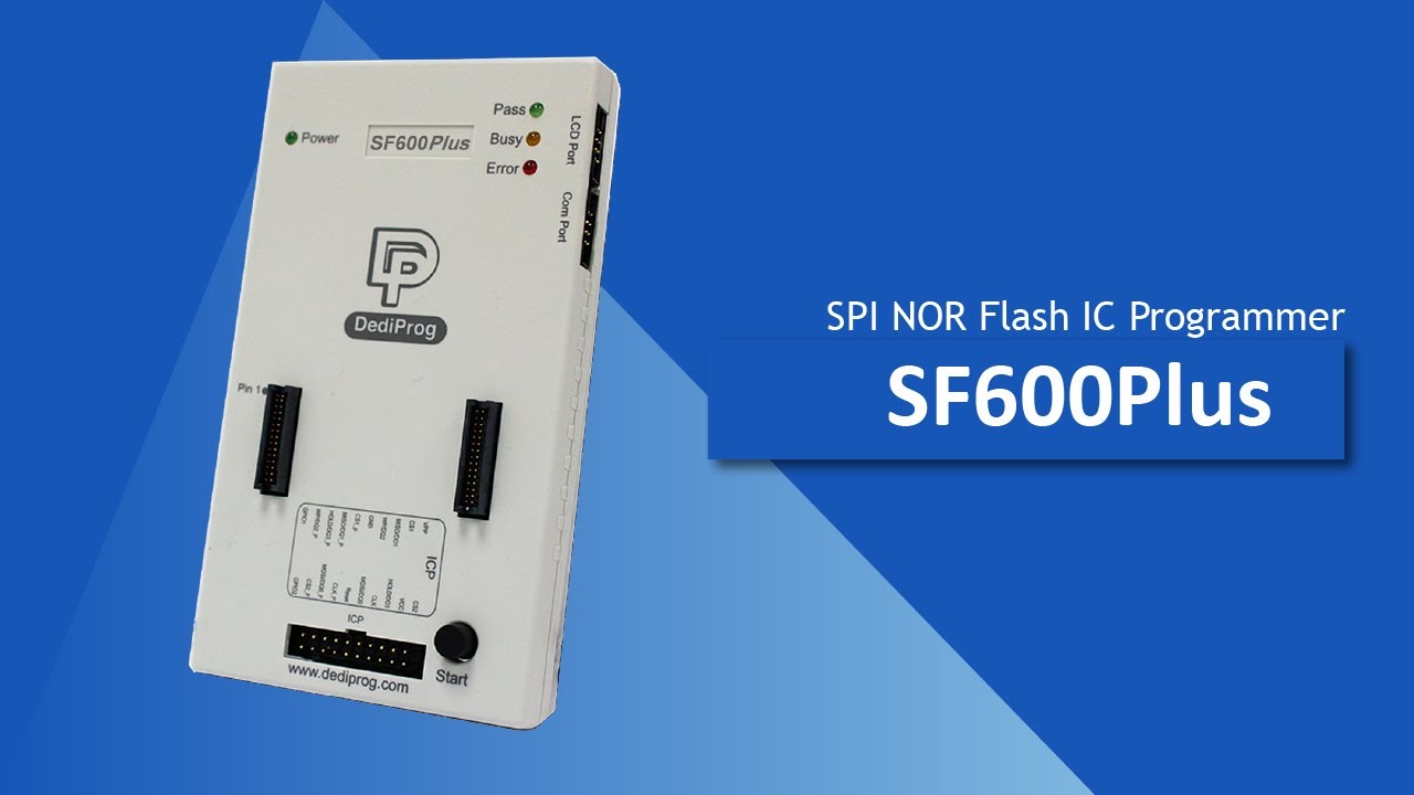 DediProg | Setup Tutorial for #SF600Plus Programmer - YouTube