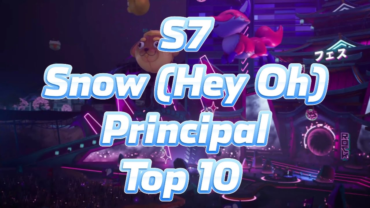 Fortnite Festival S7 | Snow (Hey Oh) | Principal | Top 10 - YouTube