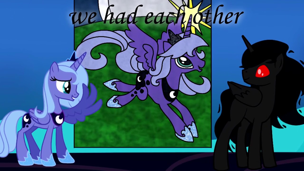 My Dear Luna Animatic Princess with another voice singing - YouTube