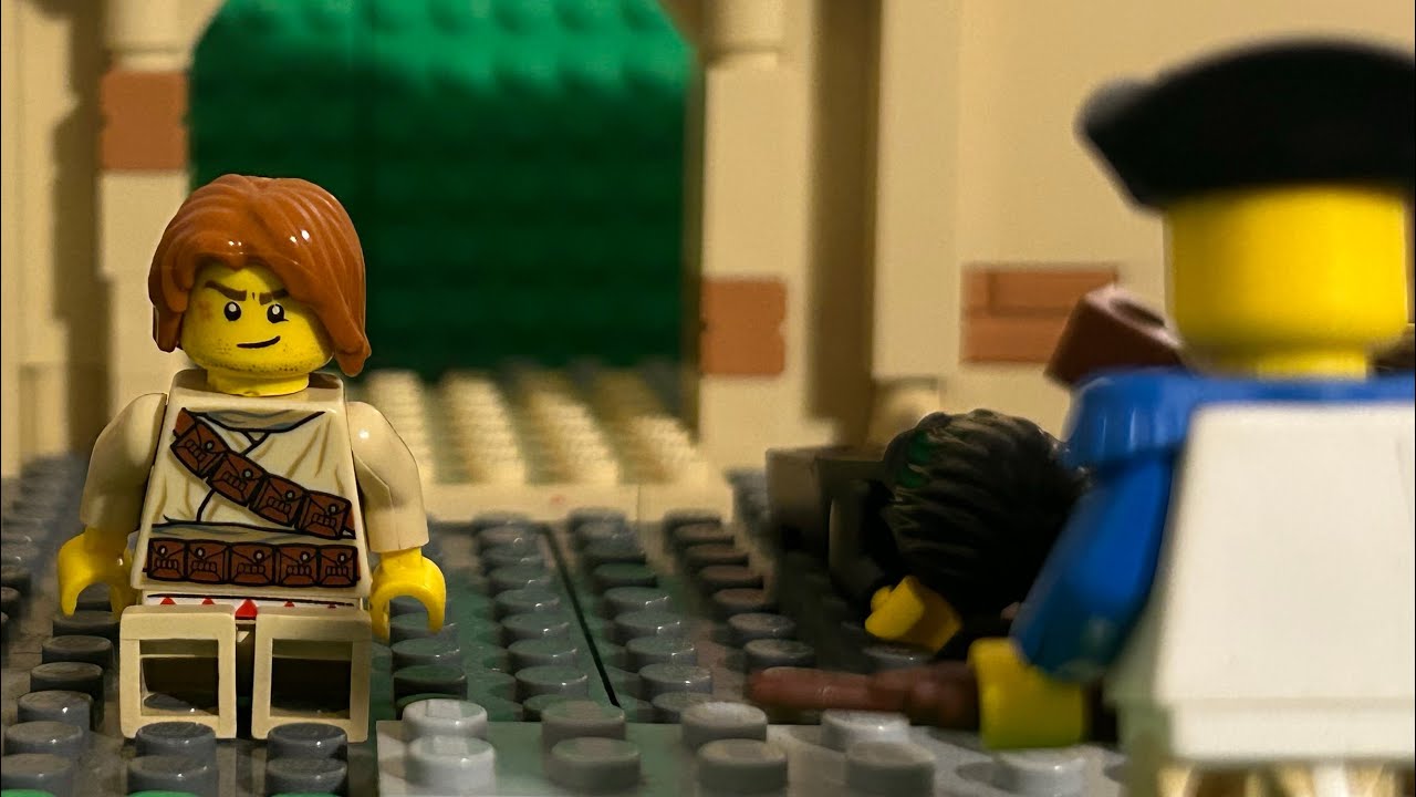 The Lego Battle of the Alamo stop motion Texas revolution - YouTube