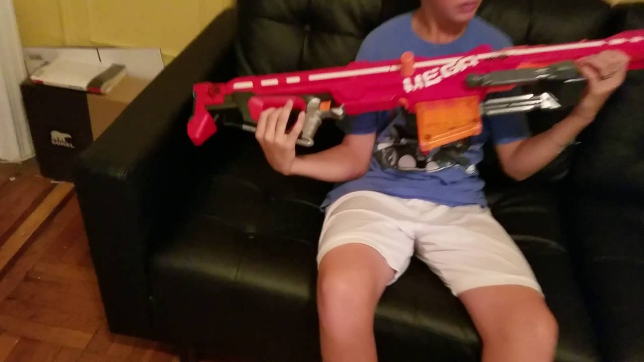 Nerf Terf Wars: "Mega Nerf Centurion Sniper Review - YouTube