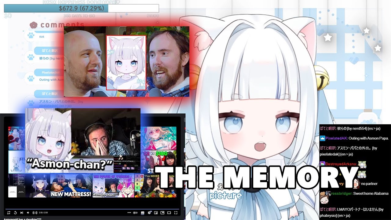 Kasii Rewatch The Frist Time Asmon Meet Her & Asmongold Has A Daughter ...