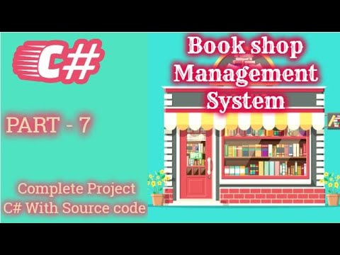 Part-7|Bookshop management system project in C#| Book Shop Management ...