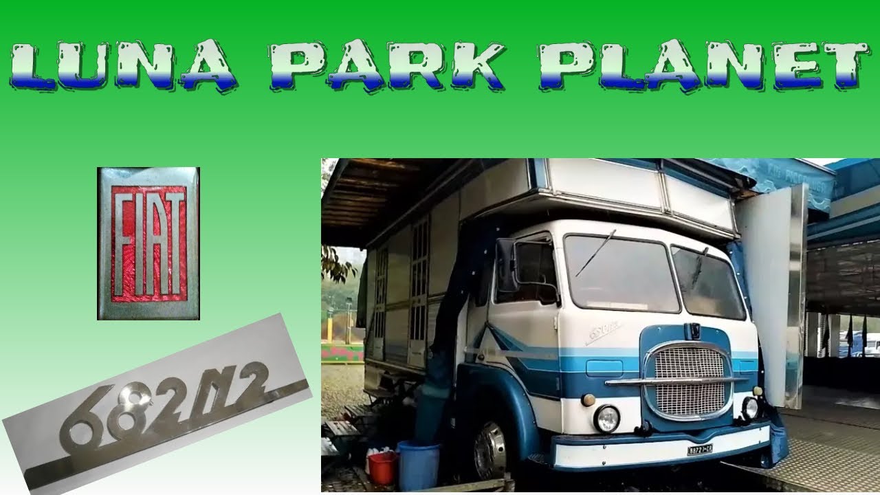 LUNA PARK PLANET: Fiat 682 N2 Autopista Piccaluga M.& C. - YouTube