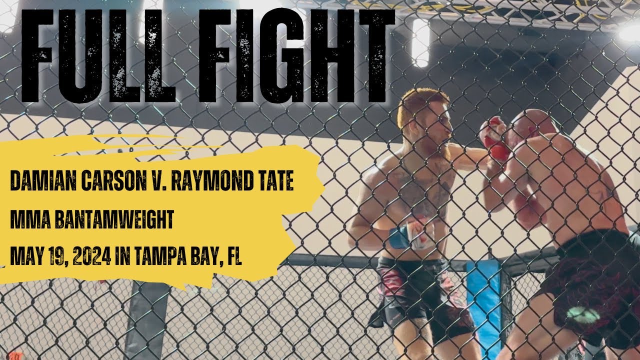 D Carson v R Tate | MMA Bantamweight - May 19, 2024 (Full bout) - YouTube