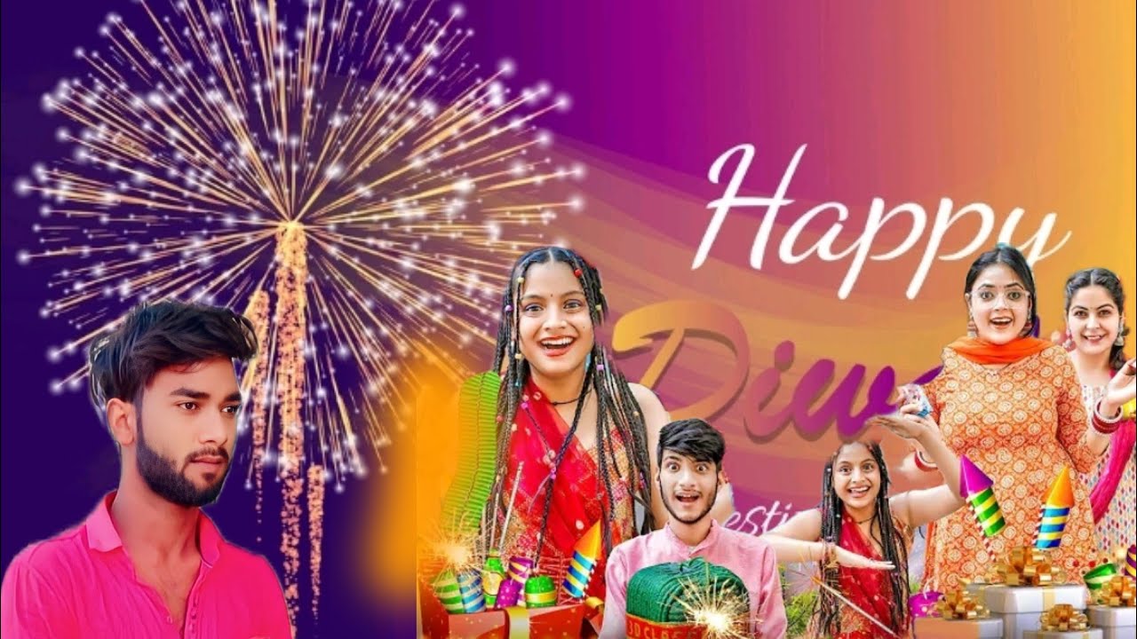 Grand Diwali Celebration of Raju samrat vlogs with Sujgeet😍 Best ...