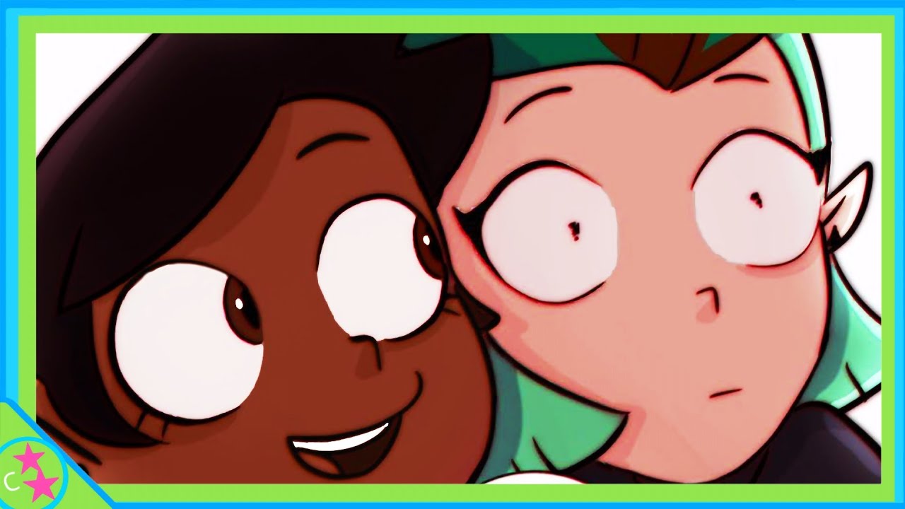 Amity Dies From Gay Panic The Owl House Comic Dub Youtube