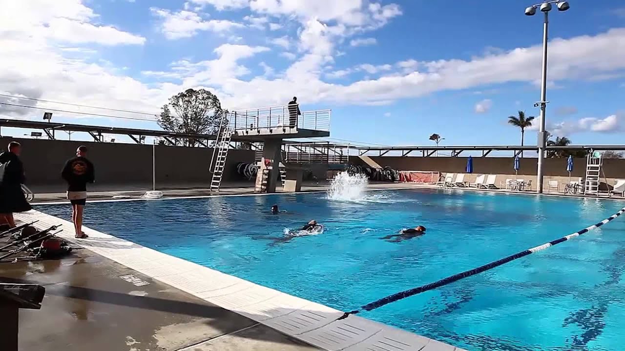 Marine Corps Water Survival Training - YouTube