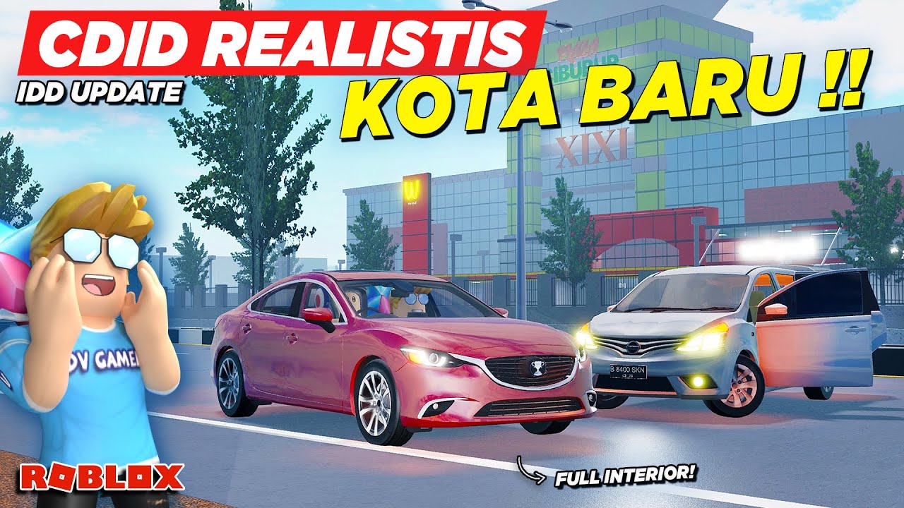 REVIEW CDID REALISTIS UPDATE !! BANYAK MOBIL DAN KOTA BARU - Roblox ...