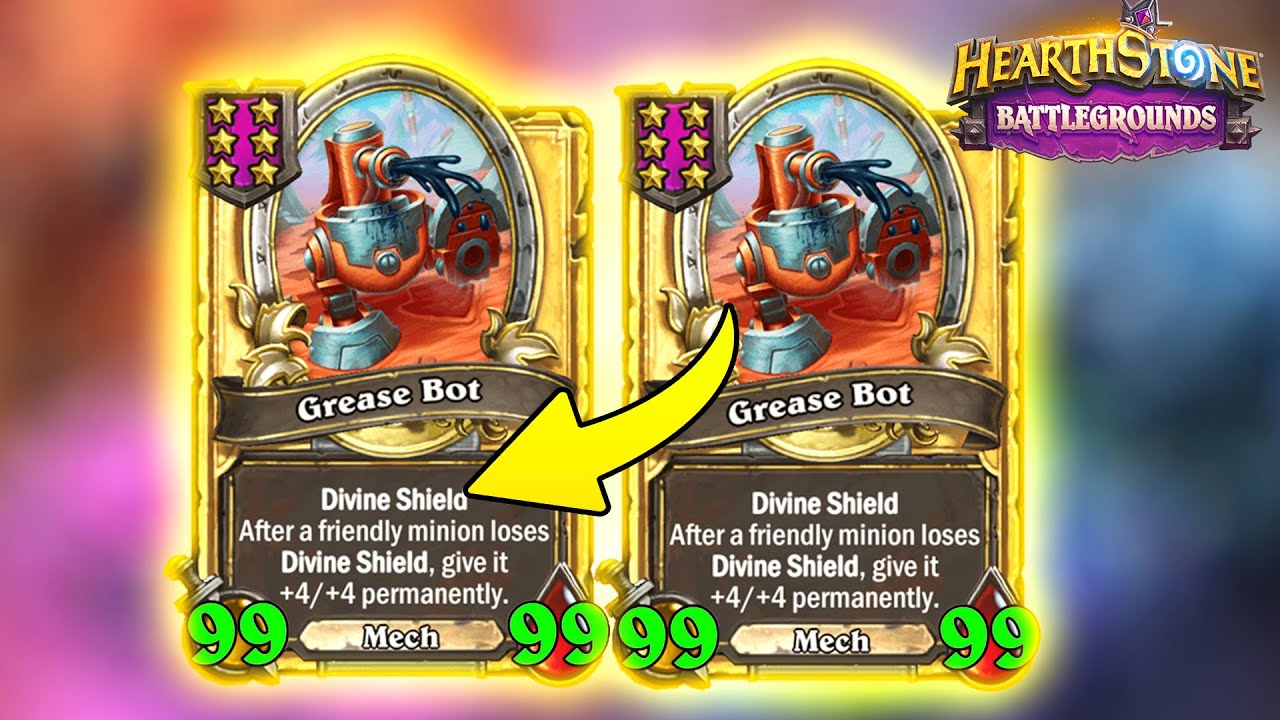 Double Triple Grease Bot! CRAZY Divine Shield Mechs Build! | Christian ...