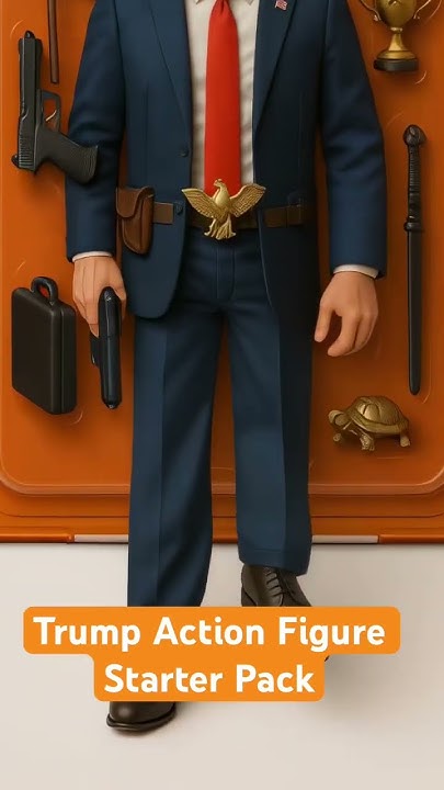 The Trump Action Figure Starter Pack #ai #imagegeneration # ...