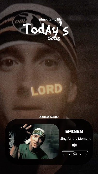 Sing for the Moment - Eminem #eminem #singforthemoment #liriklagu # ...