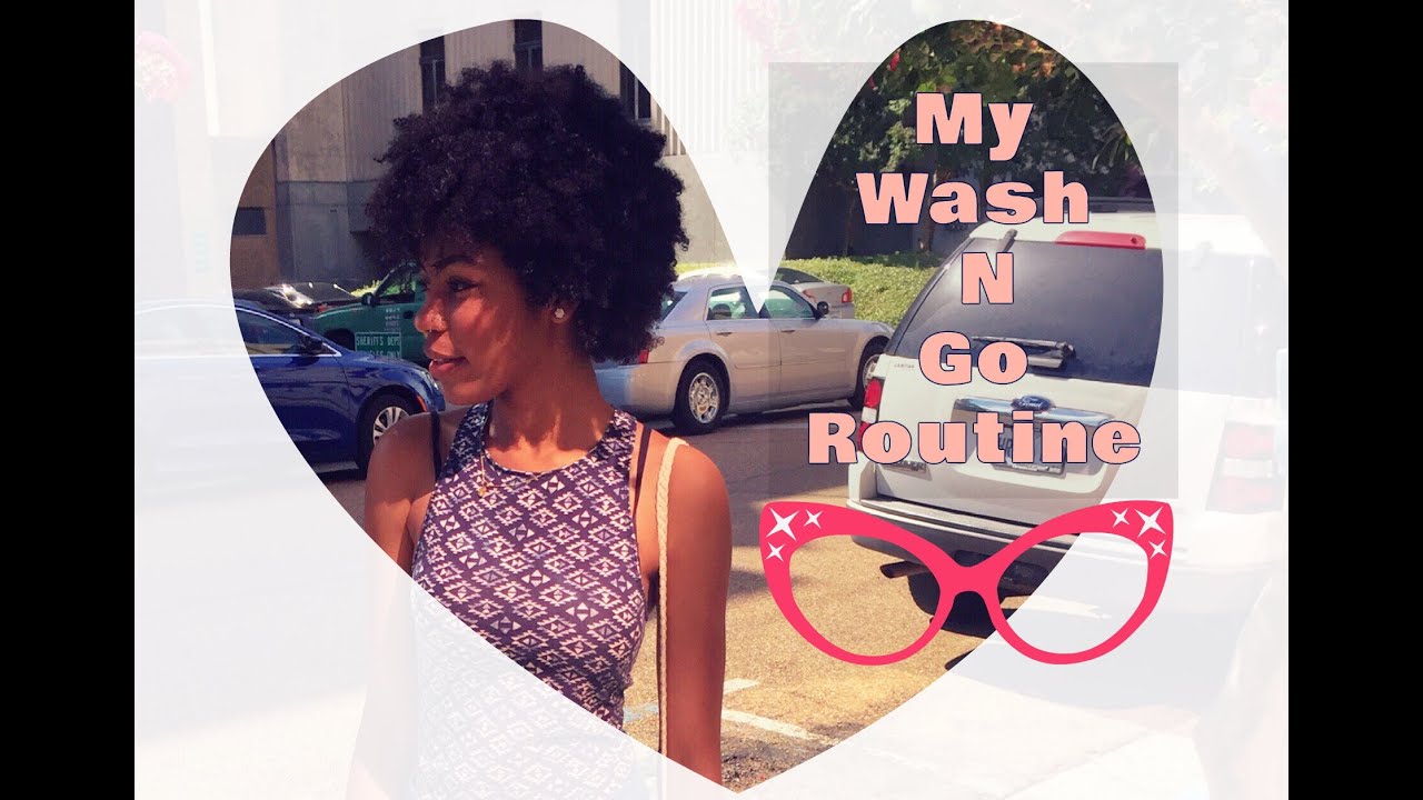 Ohemjee Jo - My Wash N Go Routine - YouTube