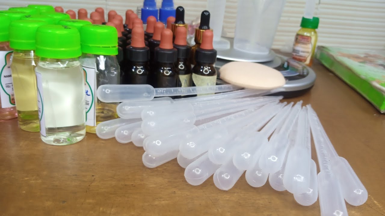 How to prepare perfume training kits for beginners - YouTube