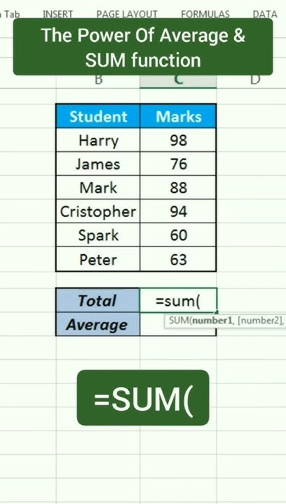 The Magic of SUM and AGGREGATE Formula In Excel |#excel #exceltricks #exceltips #excelformula # ...