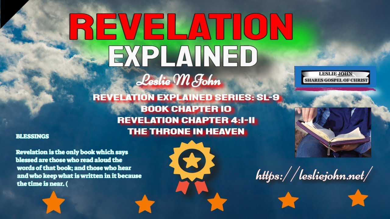REVELATION CHAPTER 4 EXPLAINED YouTube