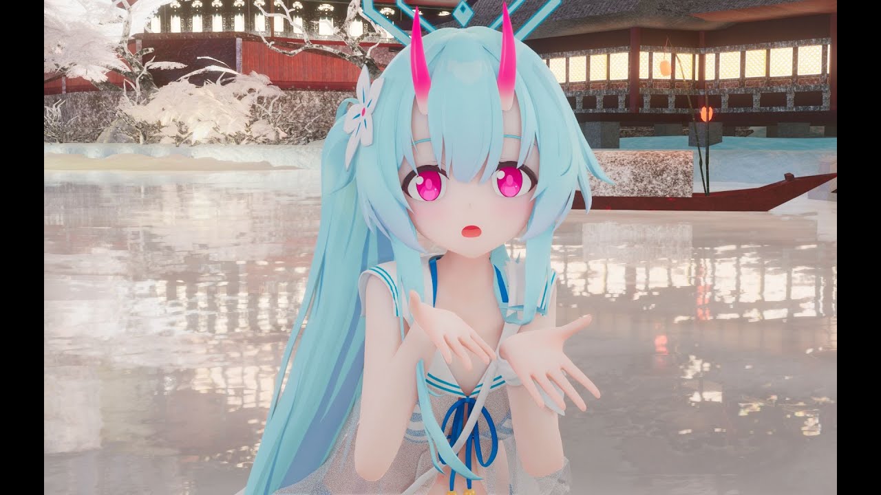 【Blue Archive MMD／4K／60FPS】「Different Camera Movement」Waraku Chise【可愛くて ...