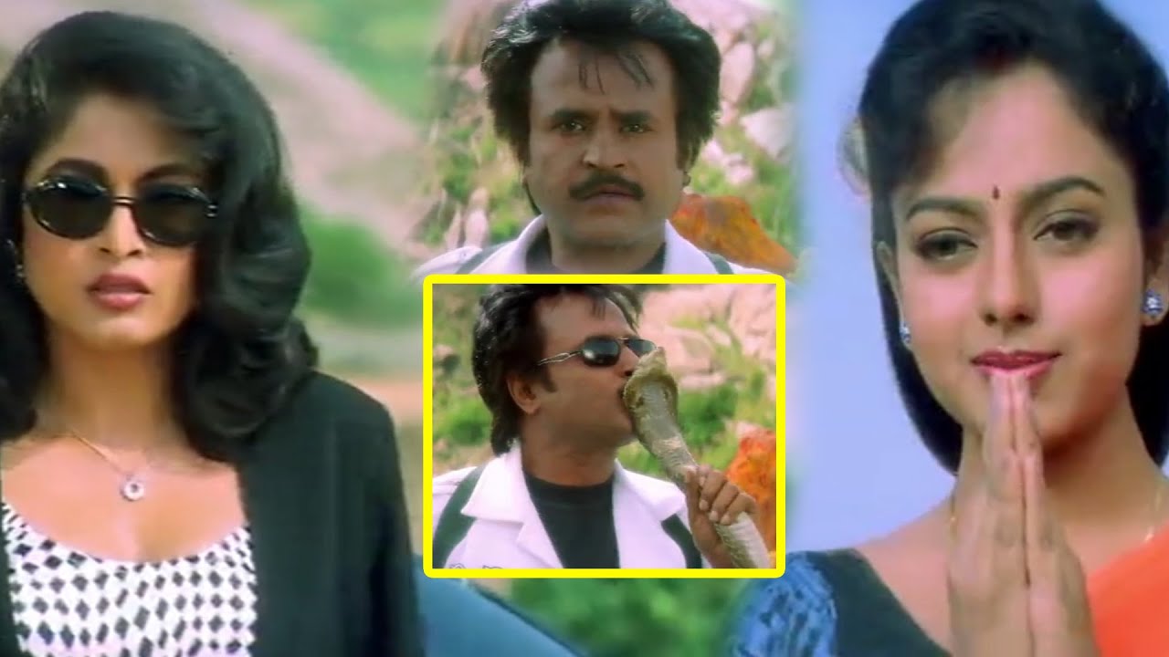 Rajinikanth Superb Introduction Scene | Narasimha Movie Scenes || TFC ...