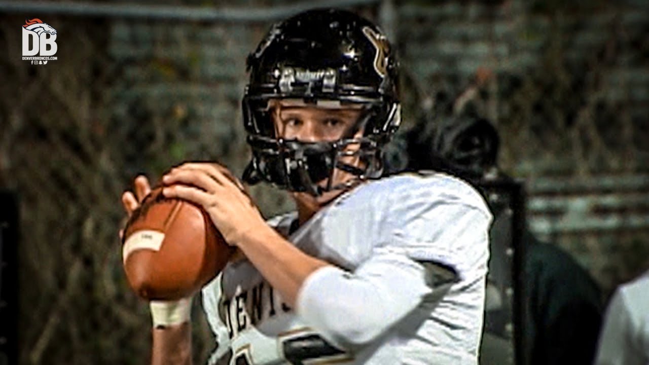 BTV: Jordan Taylor named emergency quarterback - YouTube
