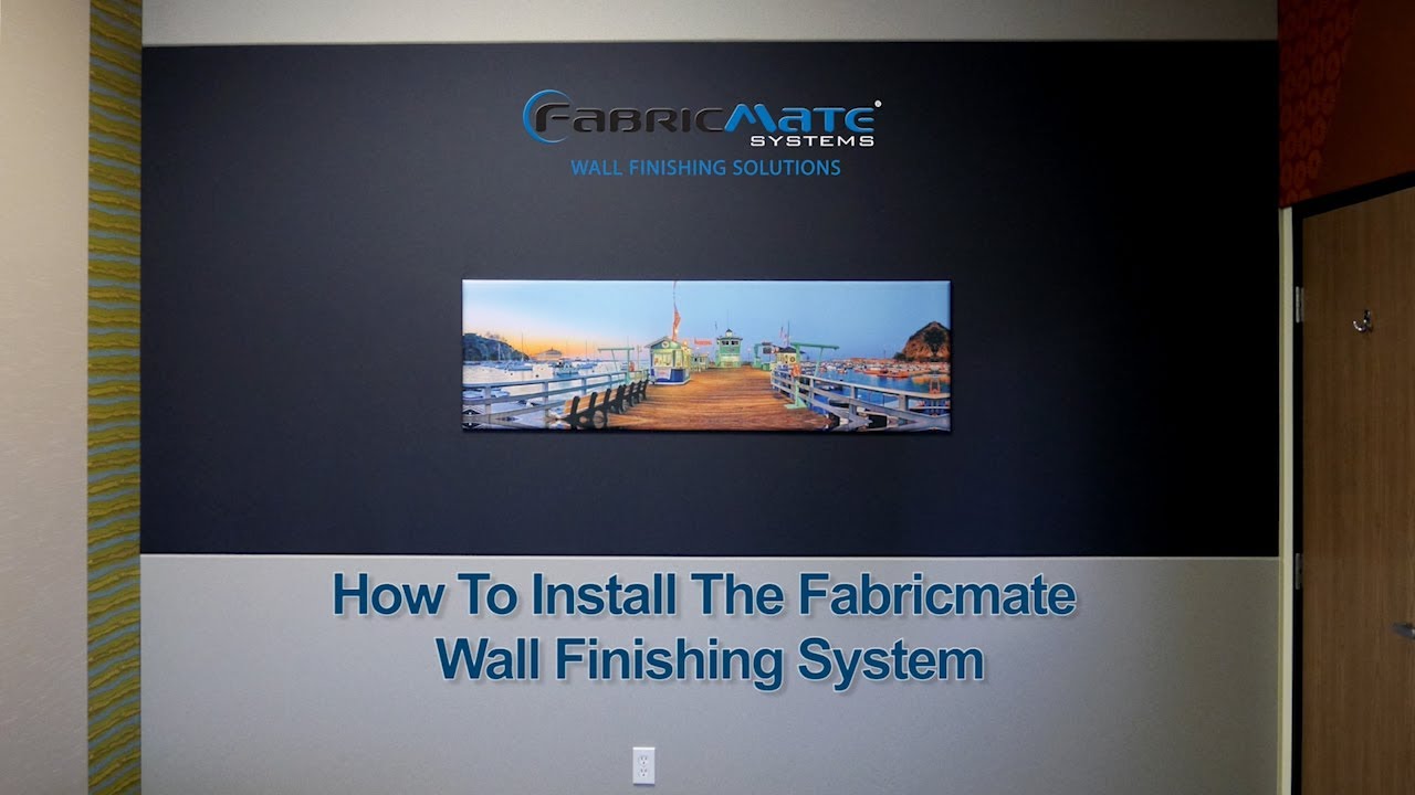 Conference Room Wall with Inset Graphic - YouTube