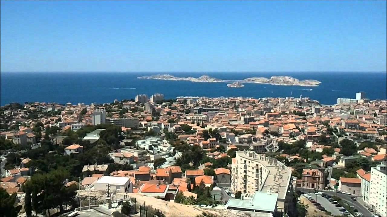 Marseille 360 view from Notre Dame de la Garde - YouTube