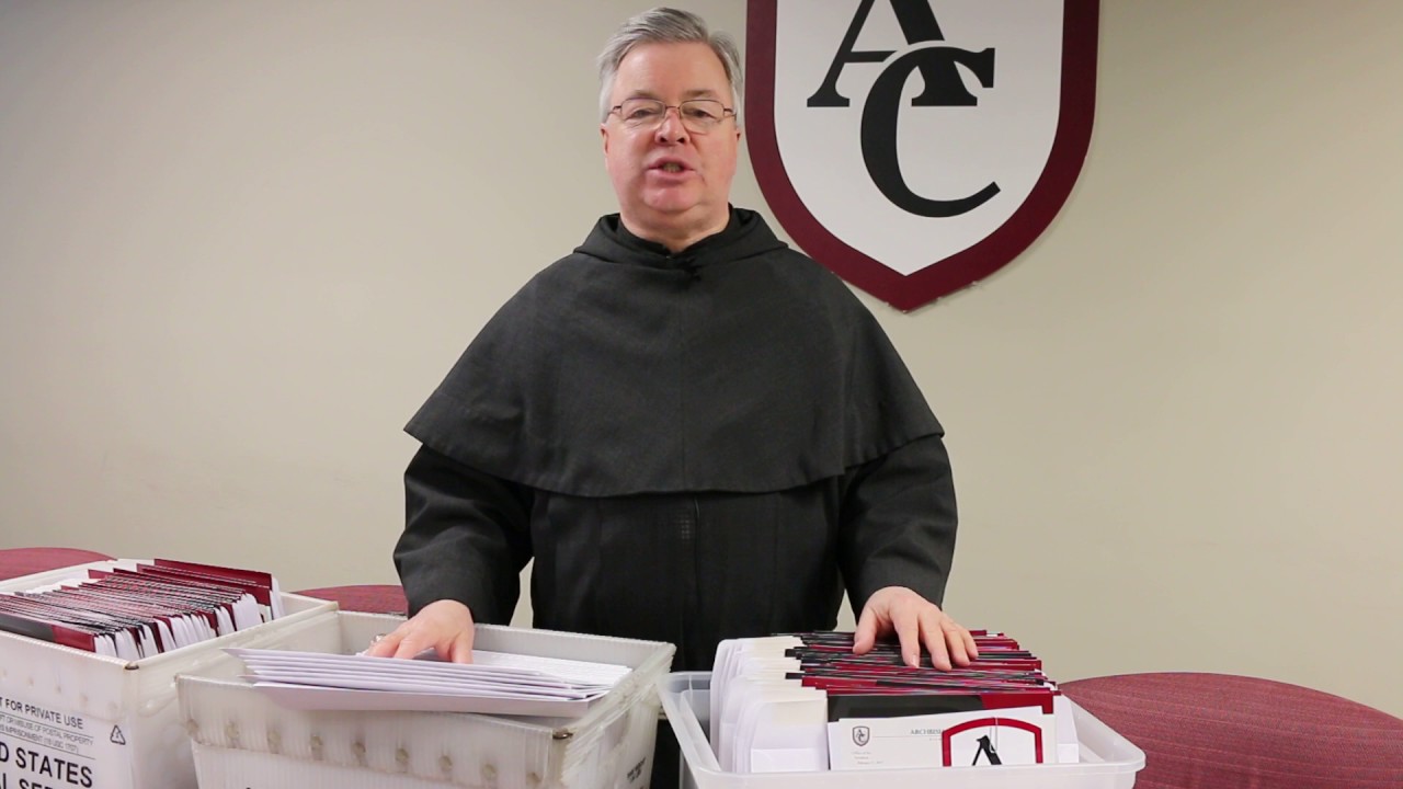 Fr. Donald Welcomes the Class of 2021 - YouTube