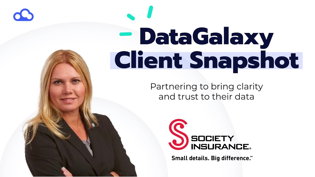 DataGalaxy client snapshot with Society Insurance - YouTube