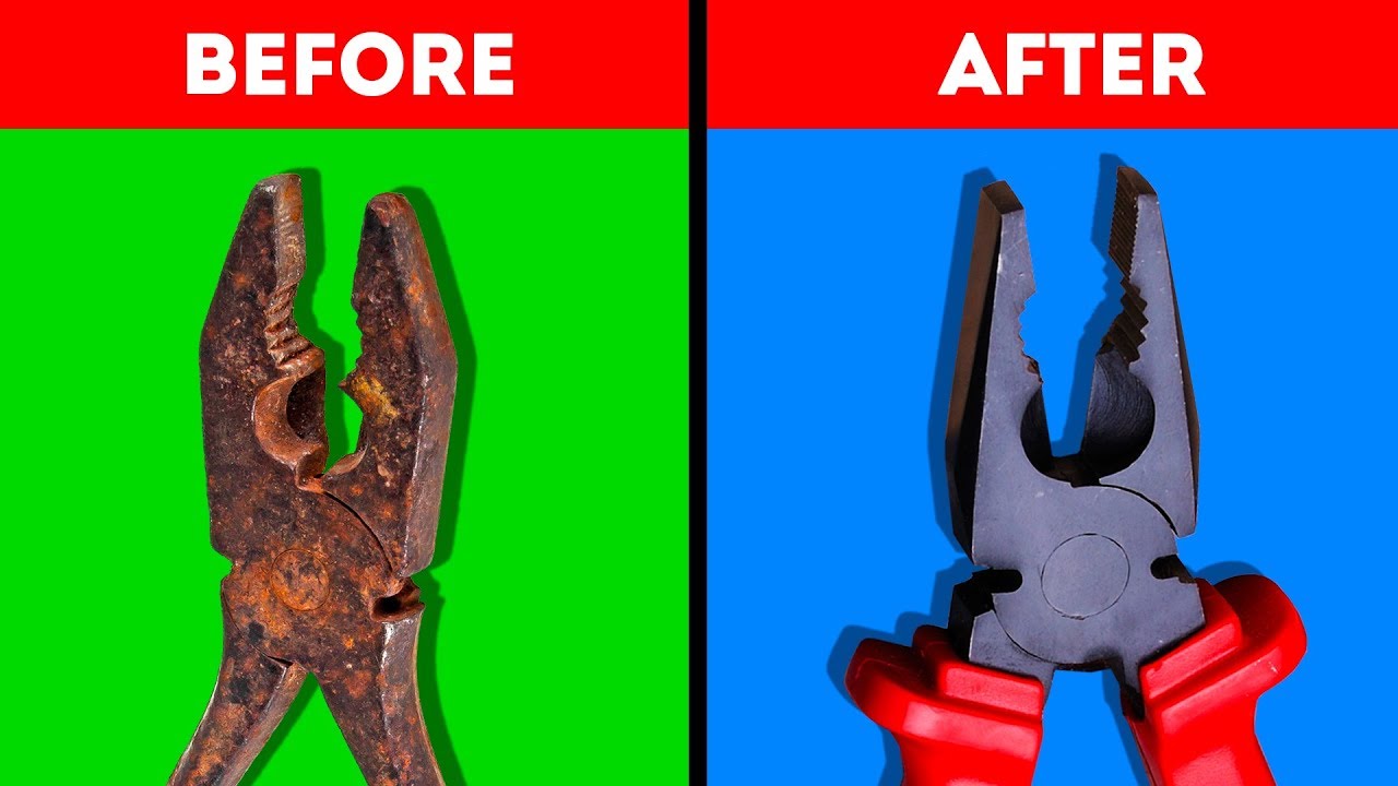 40 AWESOME TOOL HACKS - YouTube