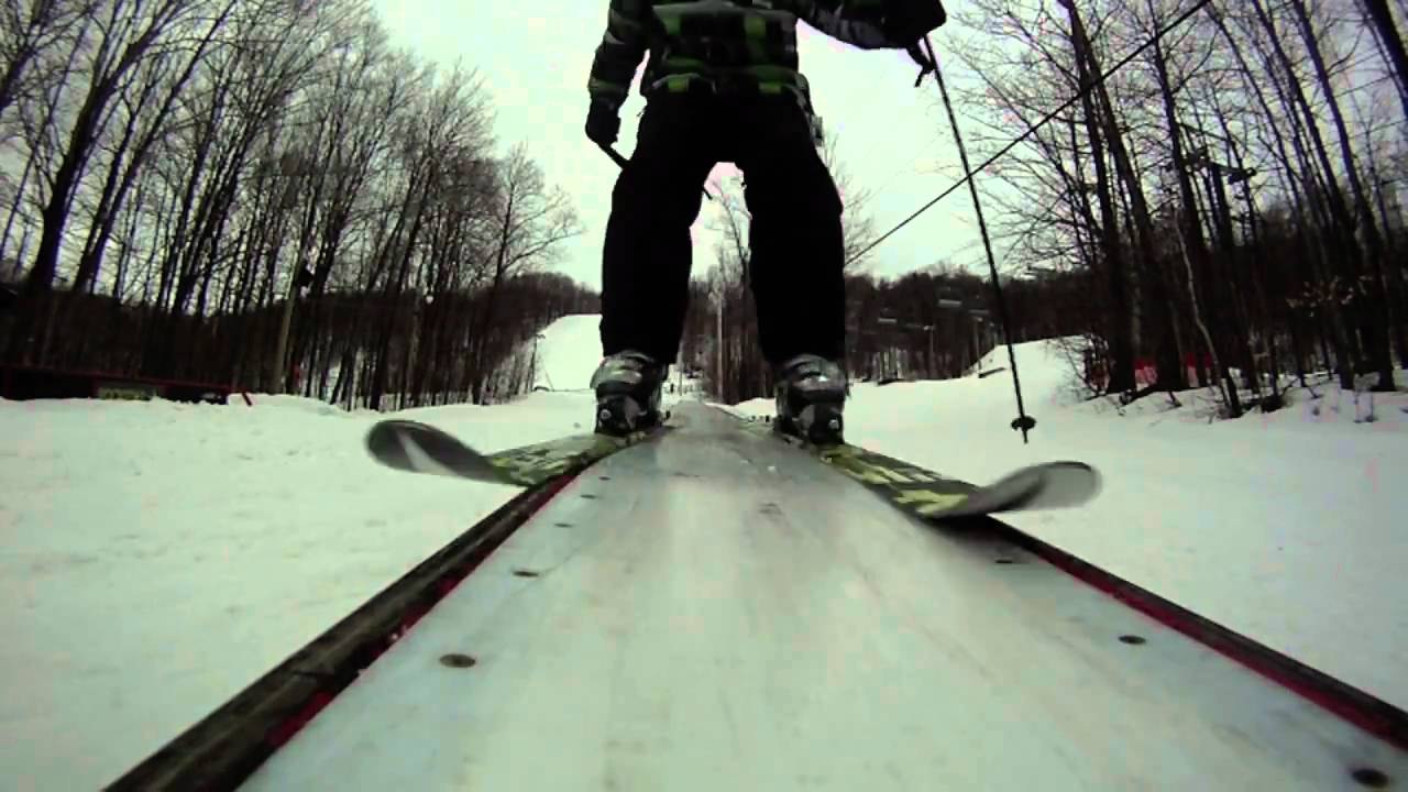 Ski and Snow GoPro + Banshee Bungee - YouTube