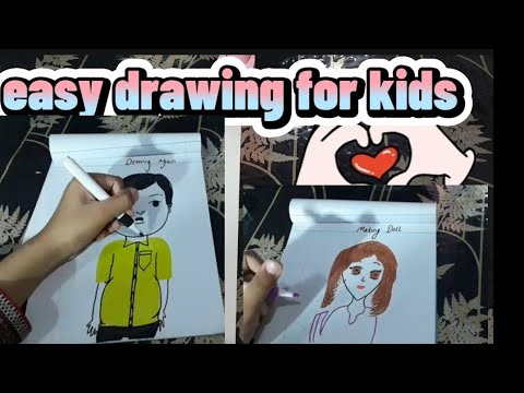how to use acrylic marker || easy drawing for kids || inshal art and ...