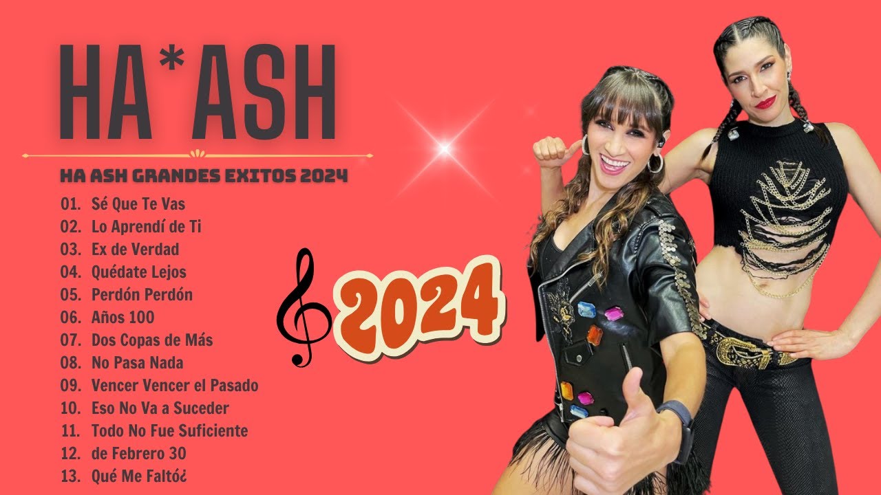 Lo Aprendí de Ti - Ha Ash Mix 2024 - Ha Ash ÉXITOS Sus Mejores ...