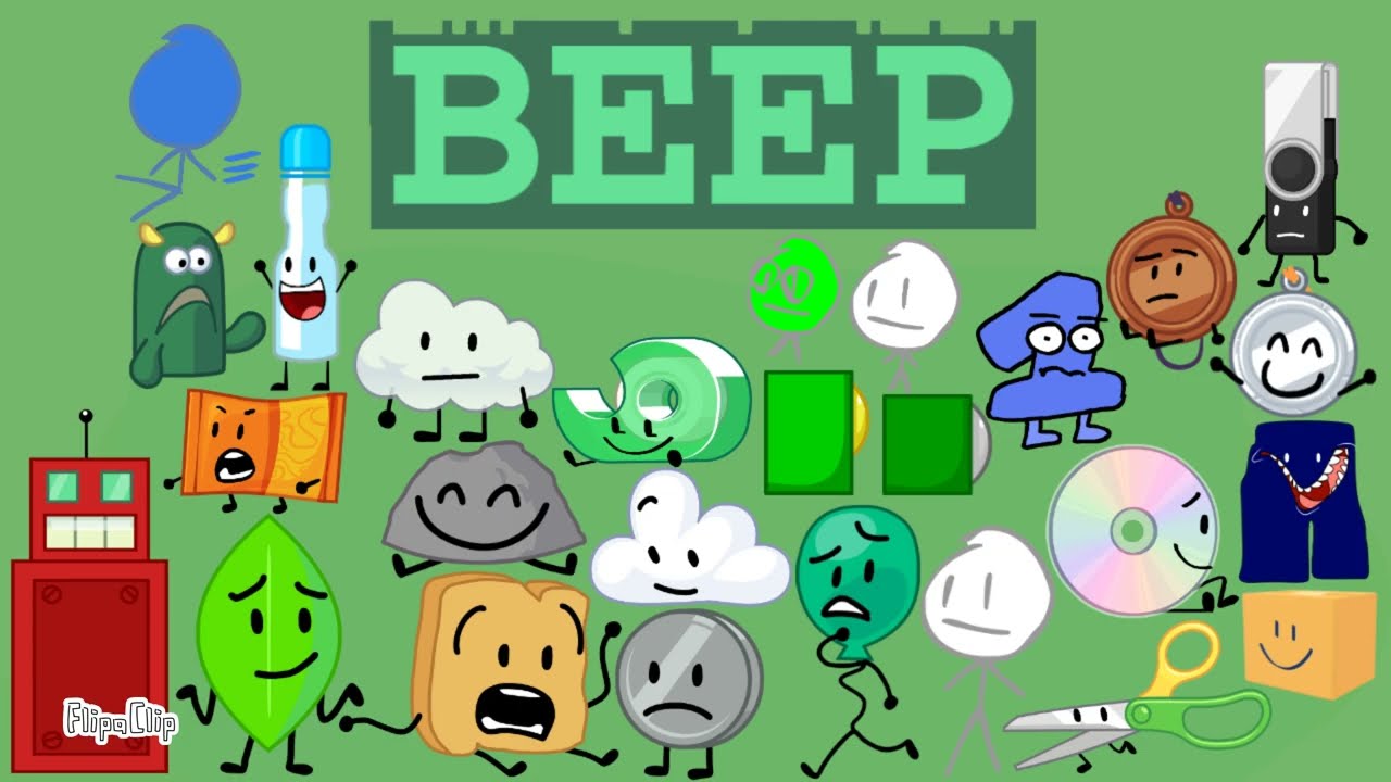 ALL BFB CHARACTERS IN BFB TEAMS - YouTube