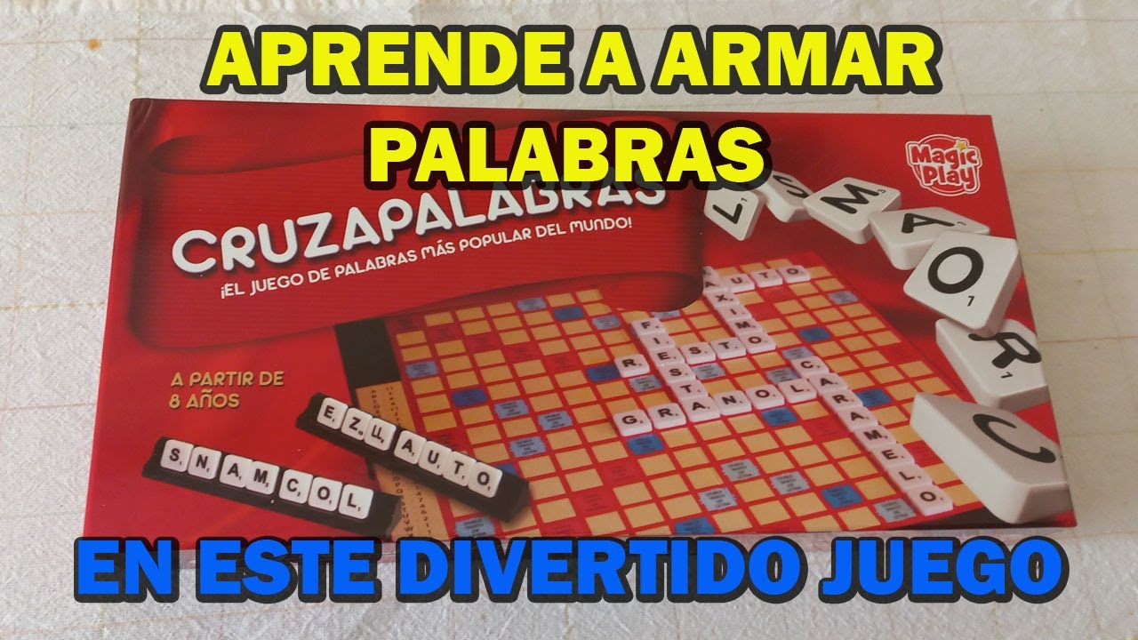 ¿Cómo jugar Scrabble / Cruzapalabras? Te explicamos a detalle - YouTube