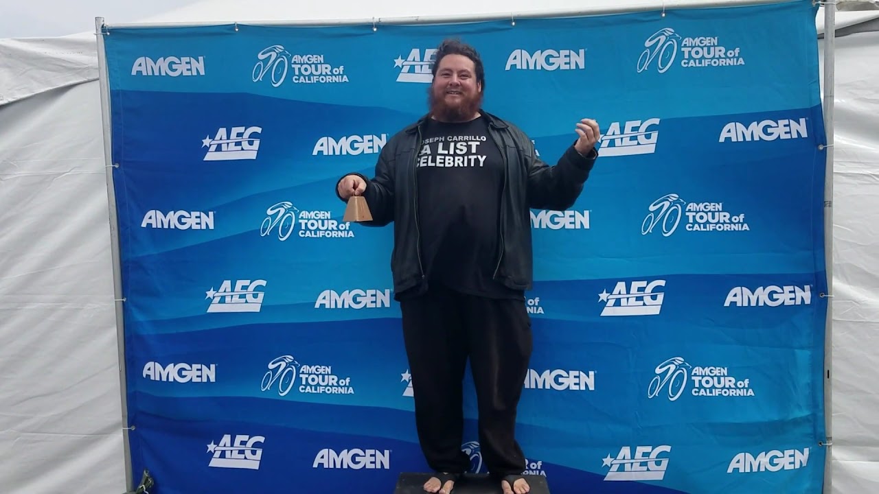 Famous Celebrity Joseph Carrillo Promoting Amgen Tour of California ...