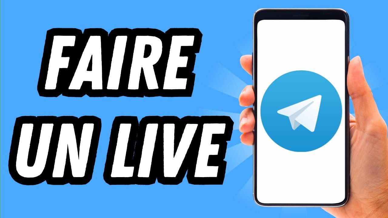 Comment faire un live sur Telegram (GUIDE COMPLET) - YouTube