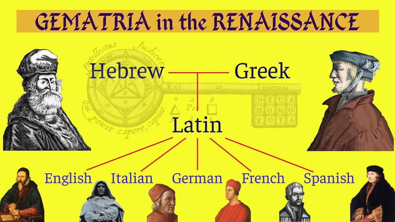 A Gematria Key to the Renaissance - YouTube