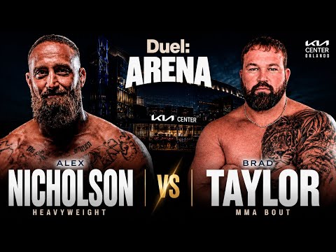 Alex Nicholson vs Brad Taylor FULL FIGHT Duel Arena 1