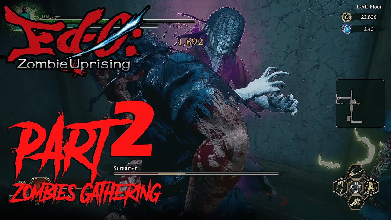 ZOMBIES GATHERED IN THE MANSION | Ed-0: Zombie Uprising | Gameplay (No ...
