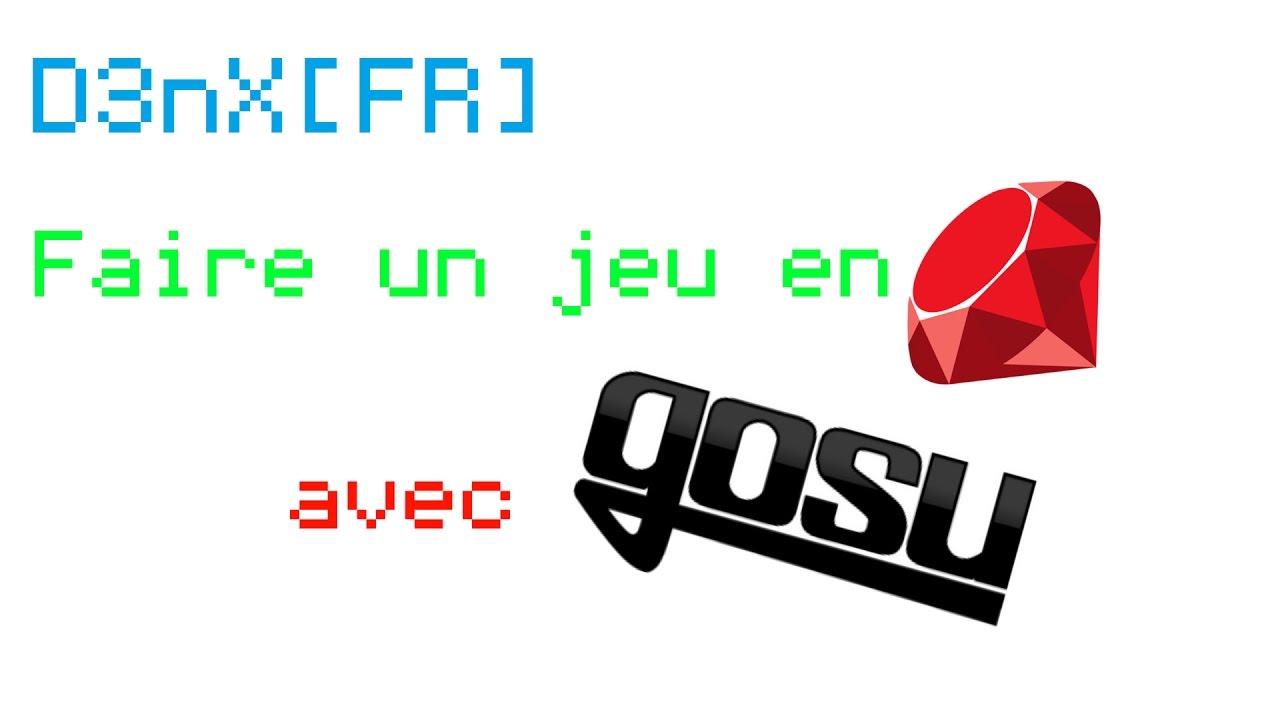 Apprendre à coder un jeu en Ruby avec Gosu #1 - Créons une fenêtre ! - YouTube