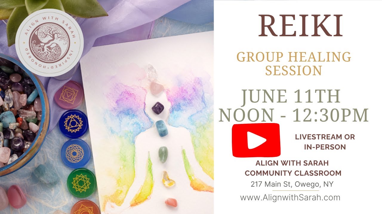 Join us in the replay of the Group Energy Healing Livestream - YouTube