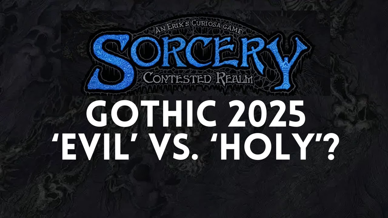 Sorcery TCG| New Gothic Cards Revealed and Evil Explained! - YouTube