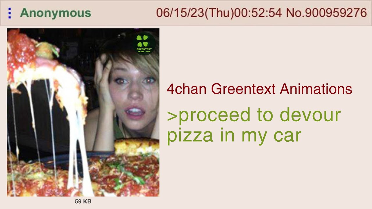 Anon embarasses himself at pizza place | 4chan Greentext Animations ...