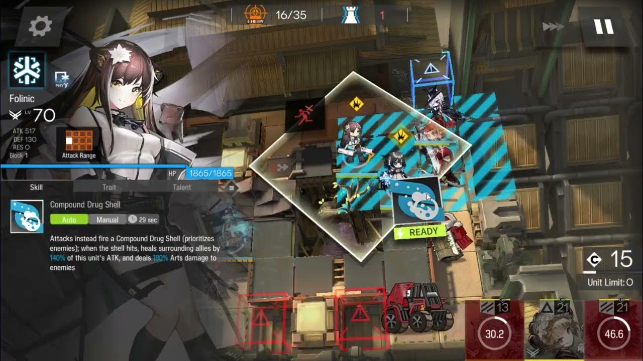 Arknights Welfare WB-EX-7 Clear, Challenge Mode - YouTube