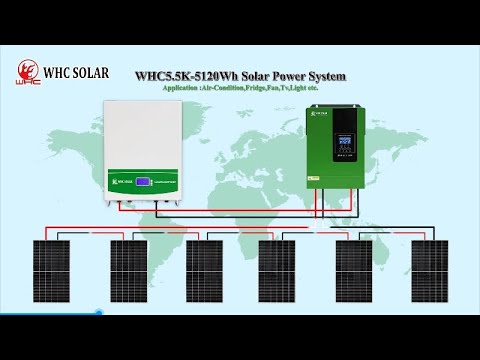 WHC Solar Hybrid Lithium Battery Energy Storage System - YouTube