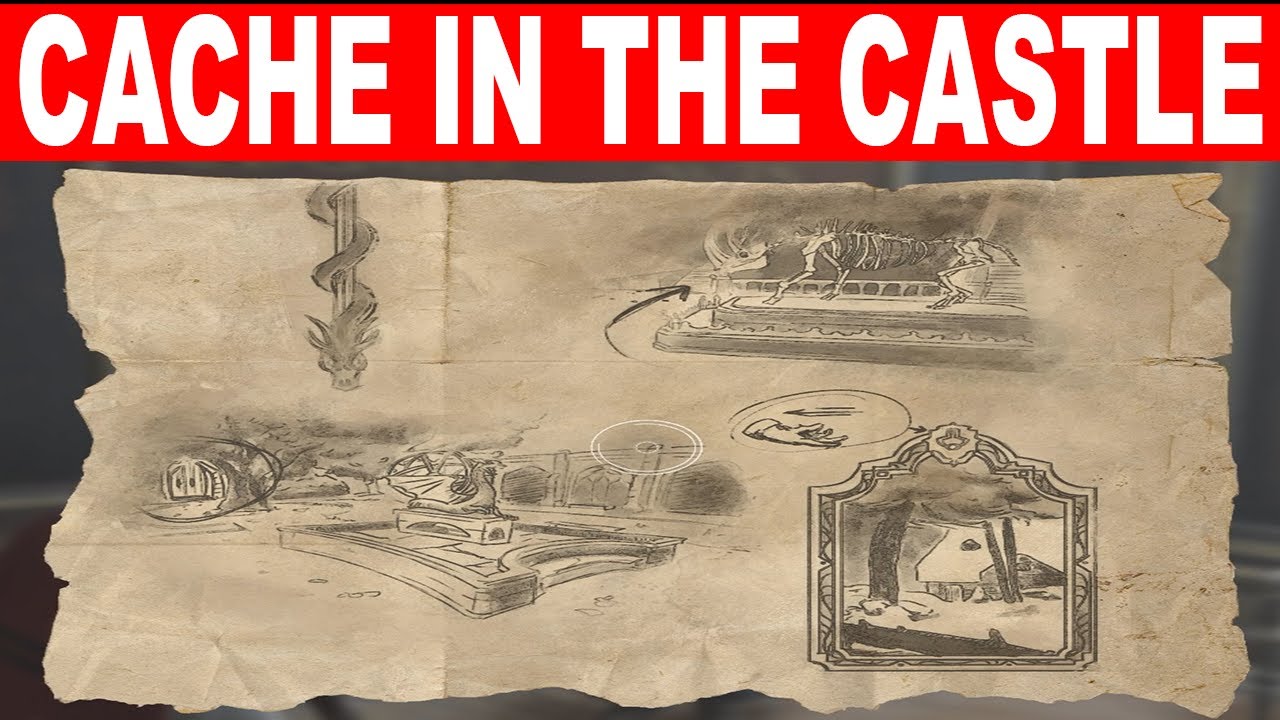Hogwarts Legacy CACHE IN THE CASTLE - Find The Landmark from Arthur's ...