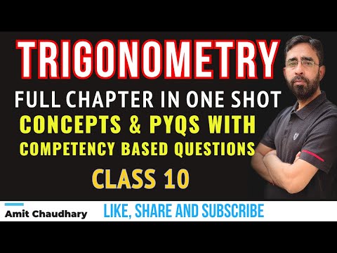 Trigonometry Full Chapter Revision | Class 10 CBSE 2024 | Concepts and ...