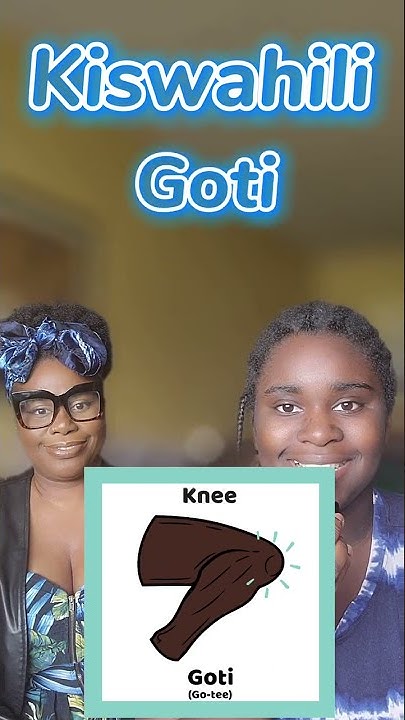 Learn Swahili - Parts of the Body - YouTube
