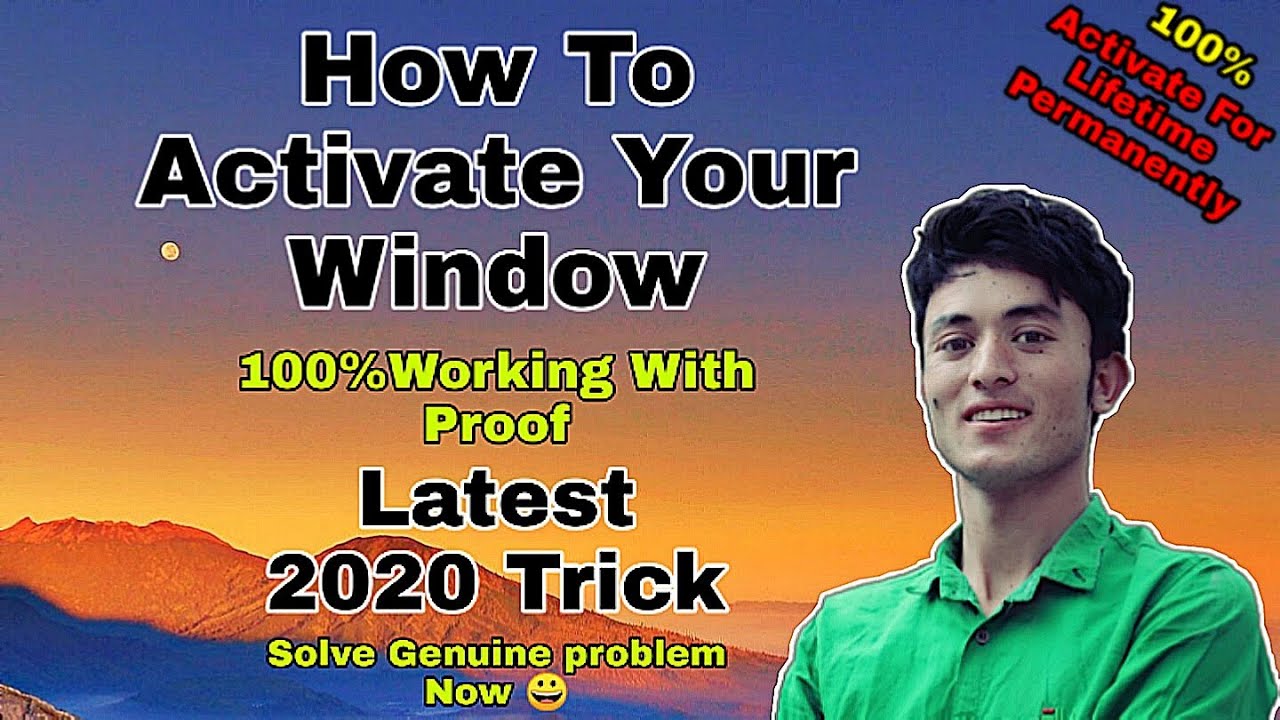How to Activate Window | How to solve genuine problem | Activate window ...