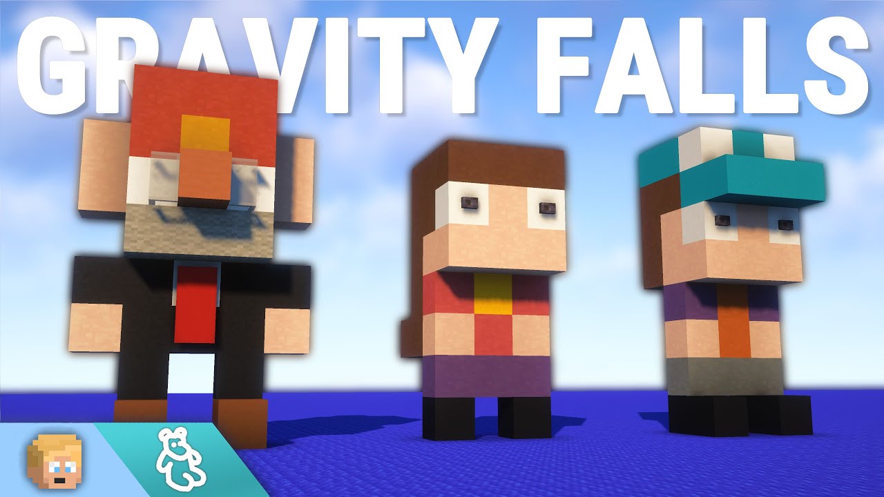 Minecraft - Gravity Falls Plushies - YouTube