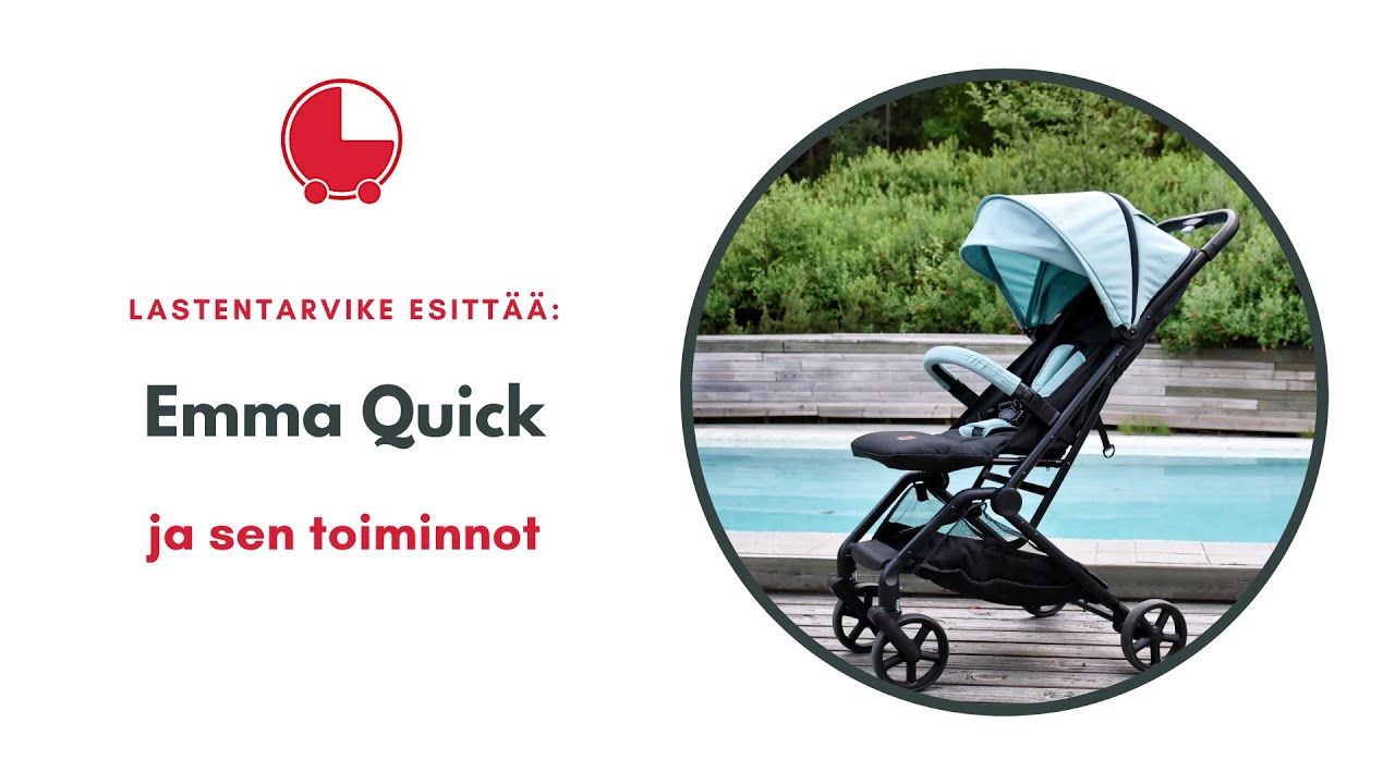Esittelyssä Emma Quick Matkarattaat - YouTube